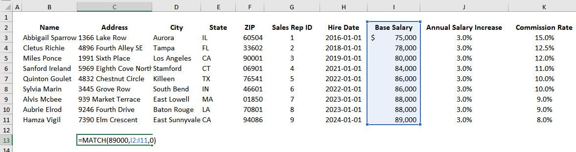 Index Match Function Excel: Full Tutorial and Examples Index Match Function Excel: Full Tutorial and Examples